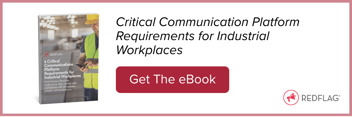 Critical Communication Templates for Manufacturing Plants | RedFlag